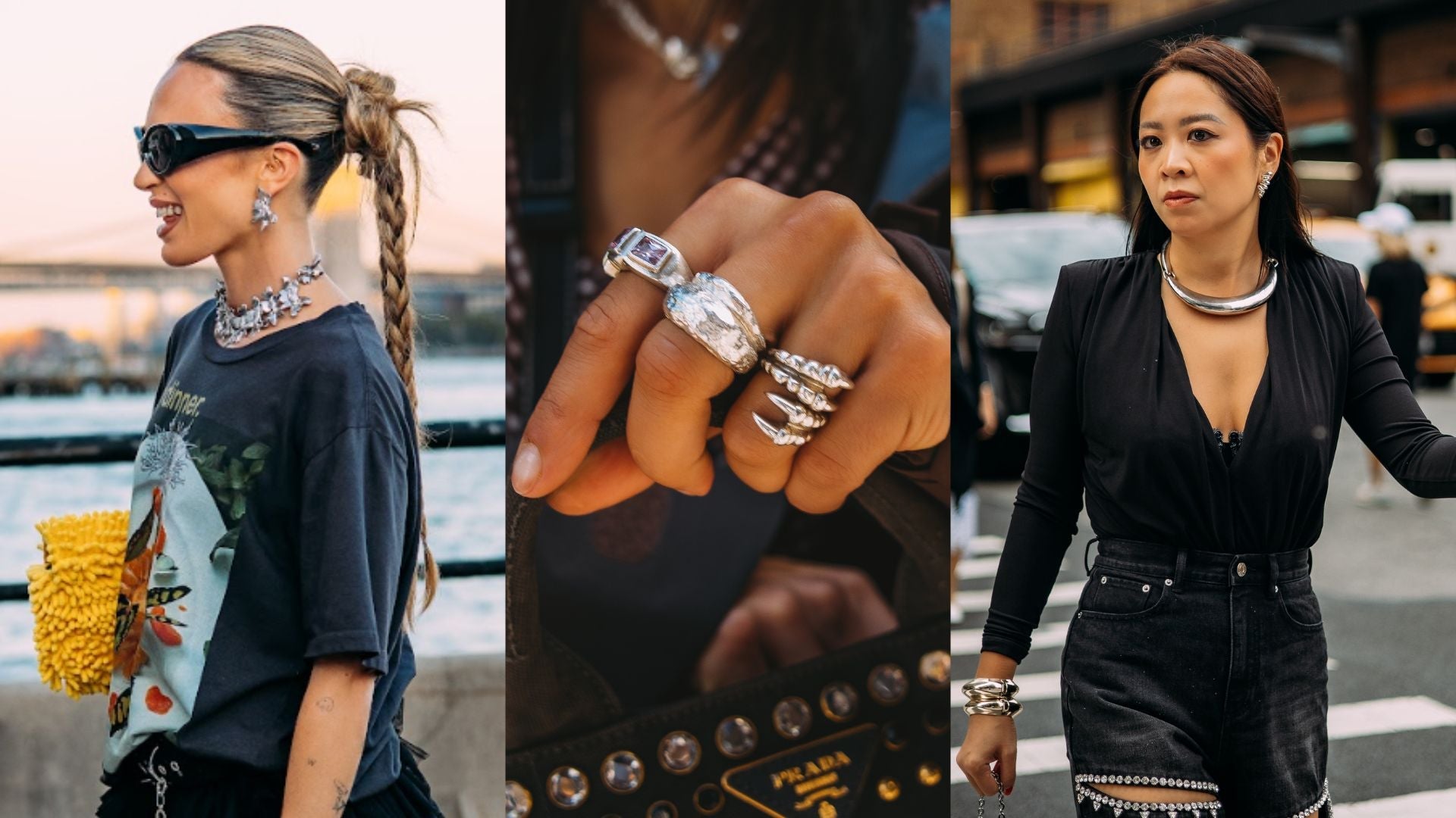 Sølvfarvede statement-smykker – sådan får du det perfekte look! – The Jewellery Room