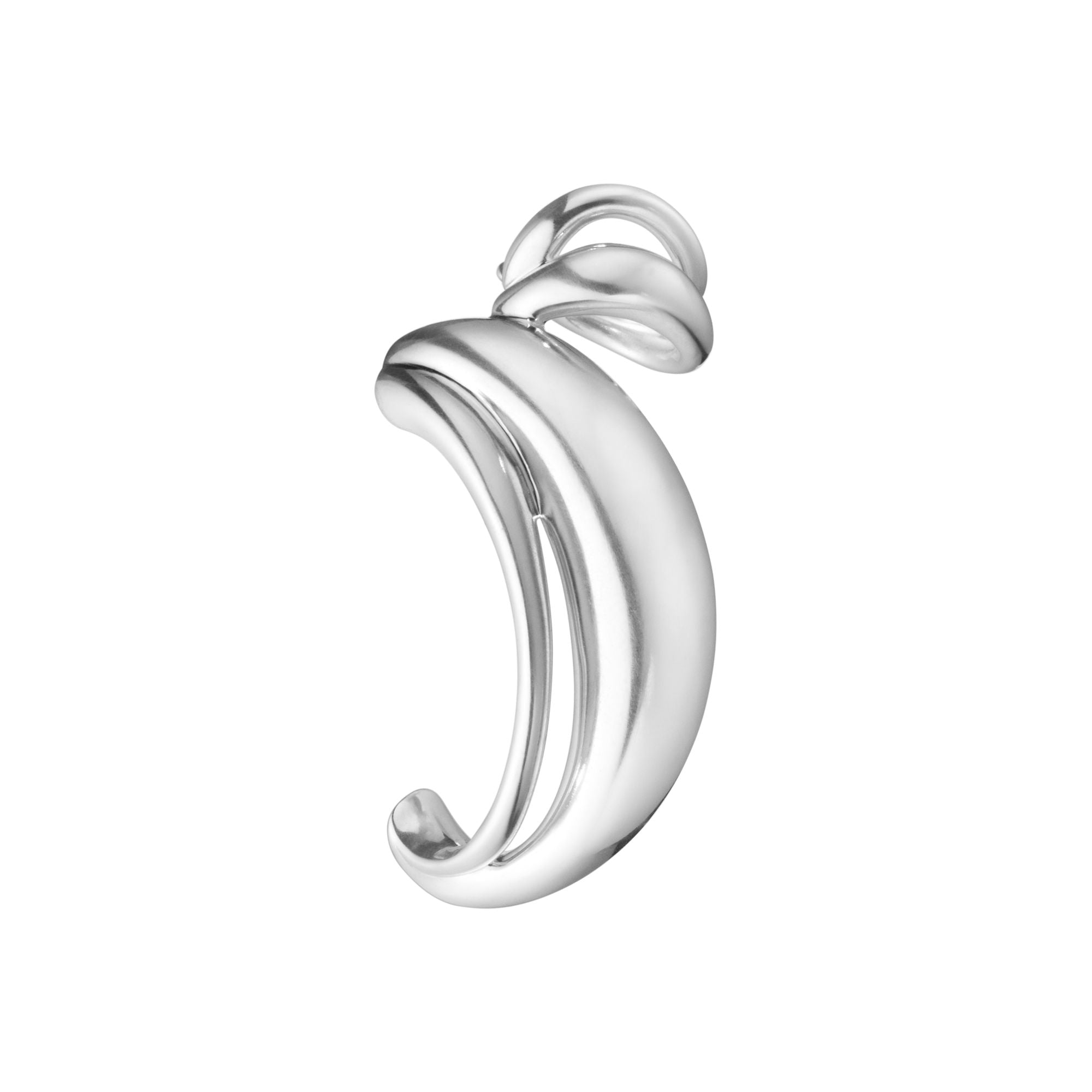 Georg Jensen Arc Silver Ear Cuff | The Jewellery Room
