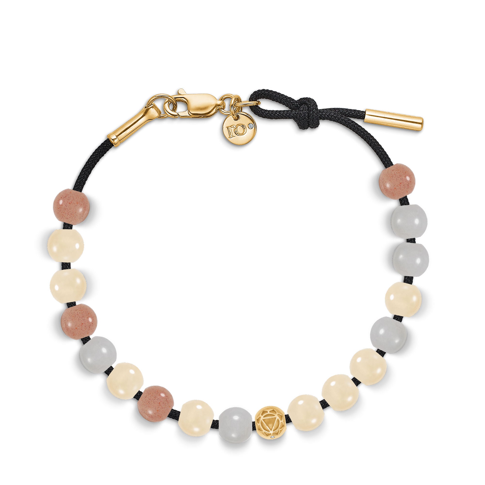 Ro Copenhagen Inner Peace Authentic 18K Gold Bracelet w. Diamonds – The ...
