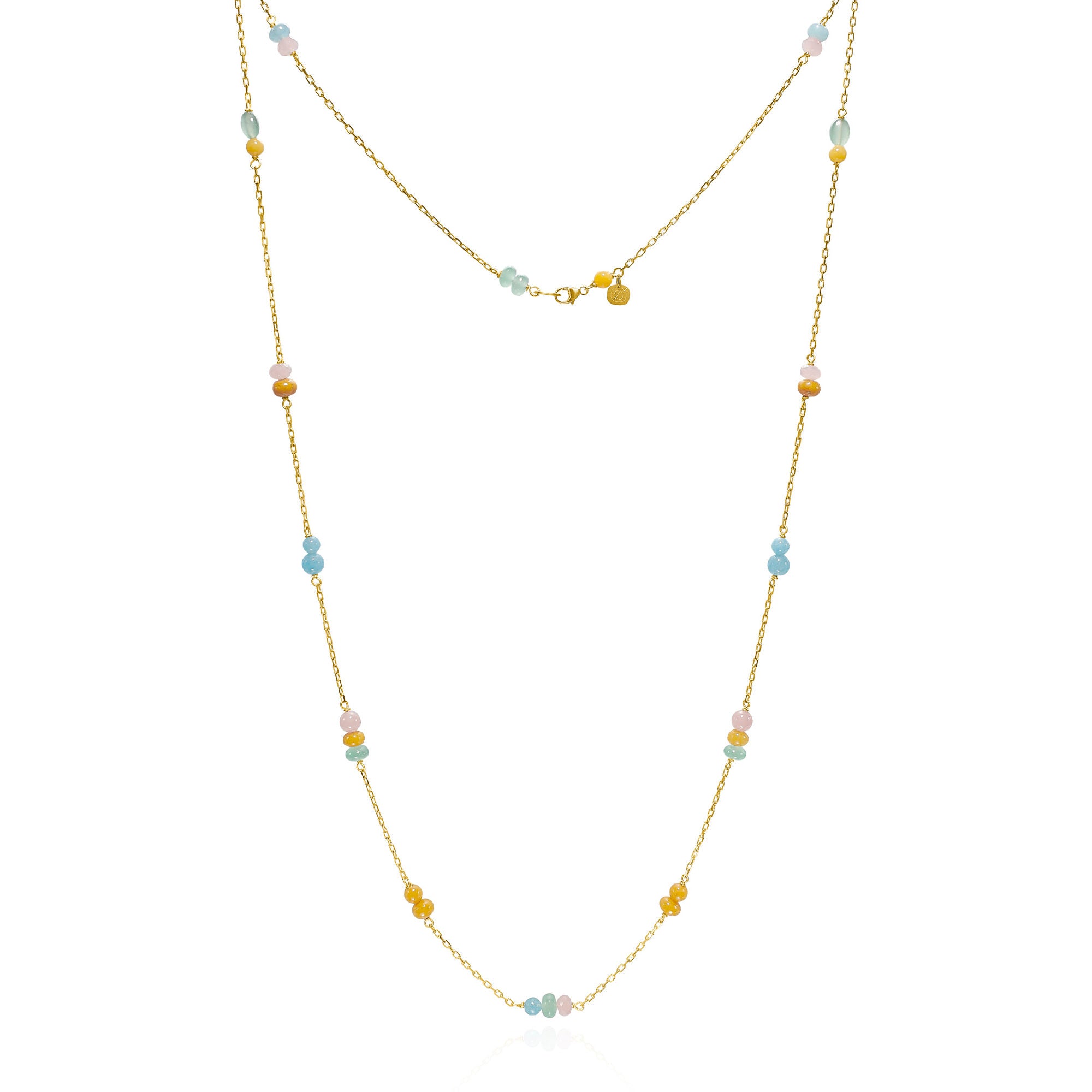 Dulong Fine Jewelry Piccolo Melrose 18K Gold Necklace, 74cm, w ...