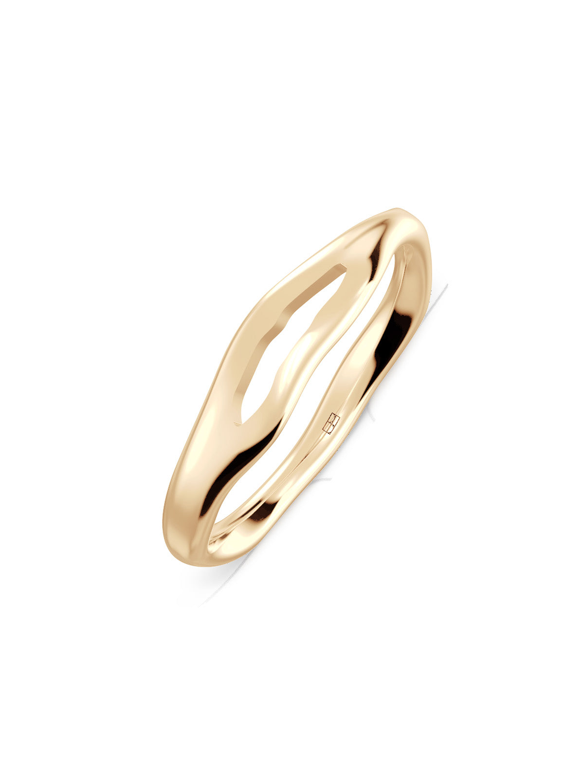 BELLER Liquid N°5 14K Gold Ring | The Jewellery Room