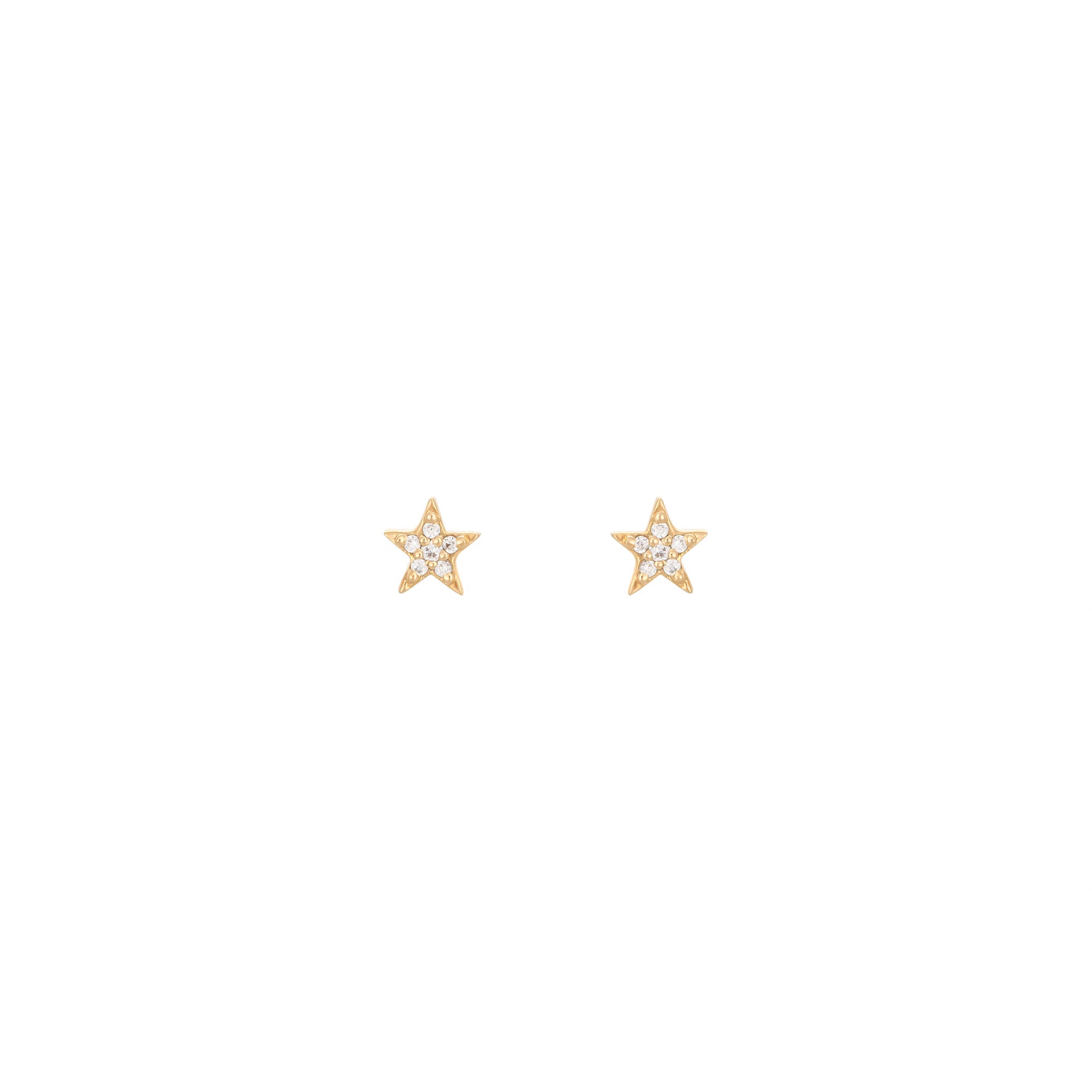Alexa Fine Jewelry Star 18K Gold Stud w. Diamonds – The Jewellery Room