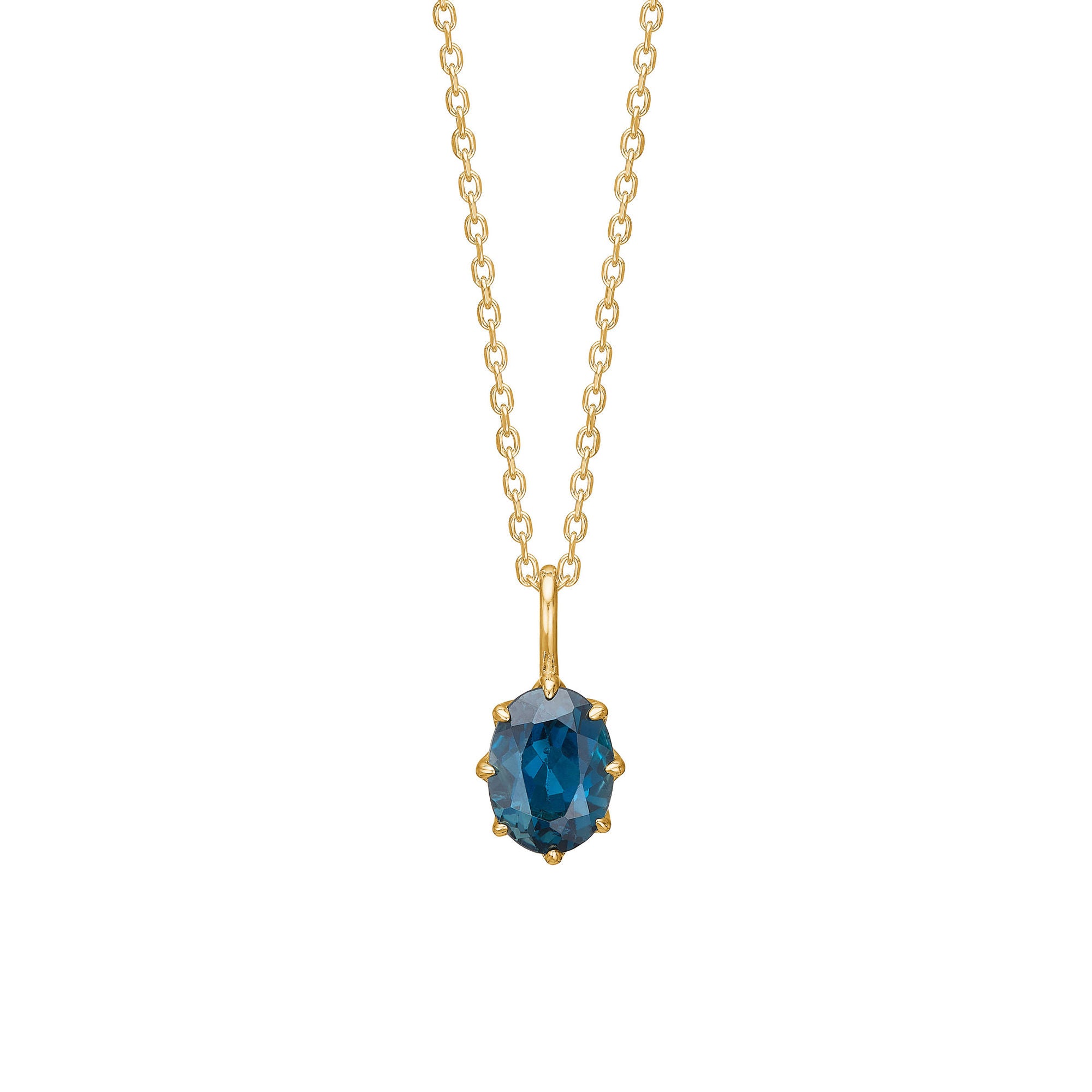 Carré Jewellery My Precious - Stella 10K Gold Pendant w. Topaz – The ...