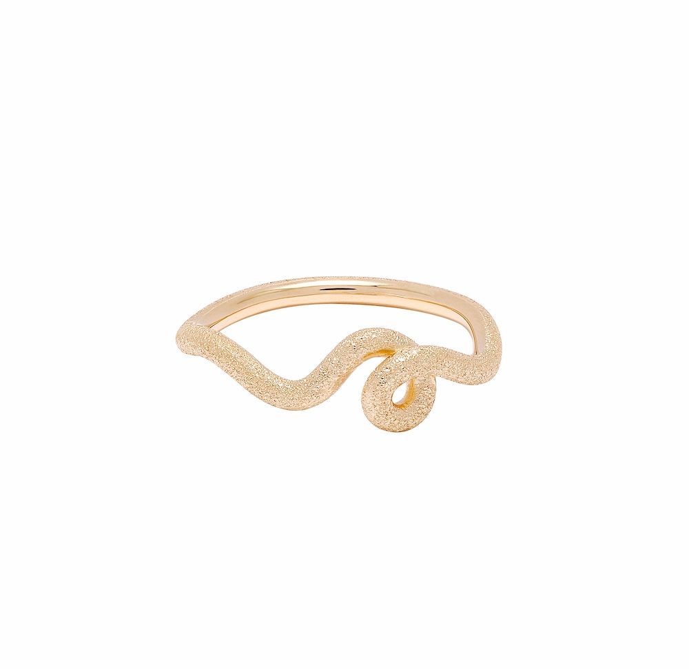 Bea Bongiasca Wave 9K Gold Ring | The Jewellery Room