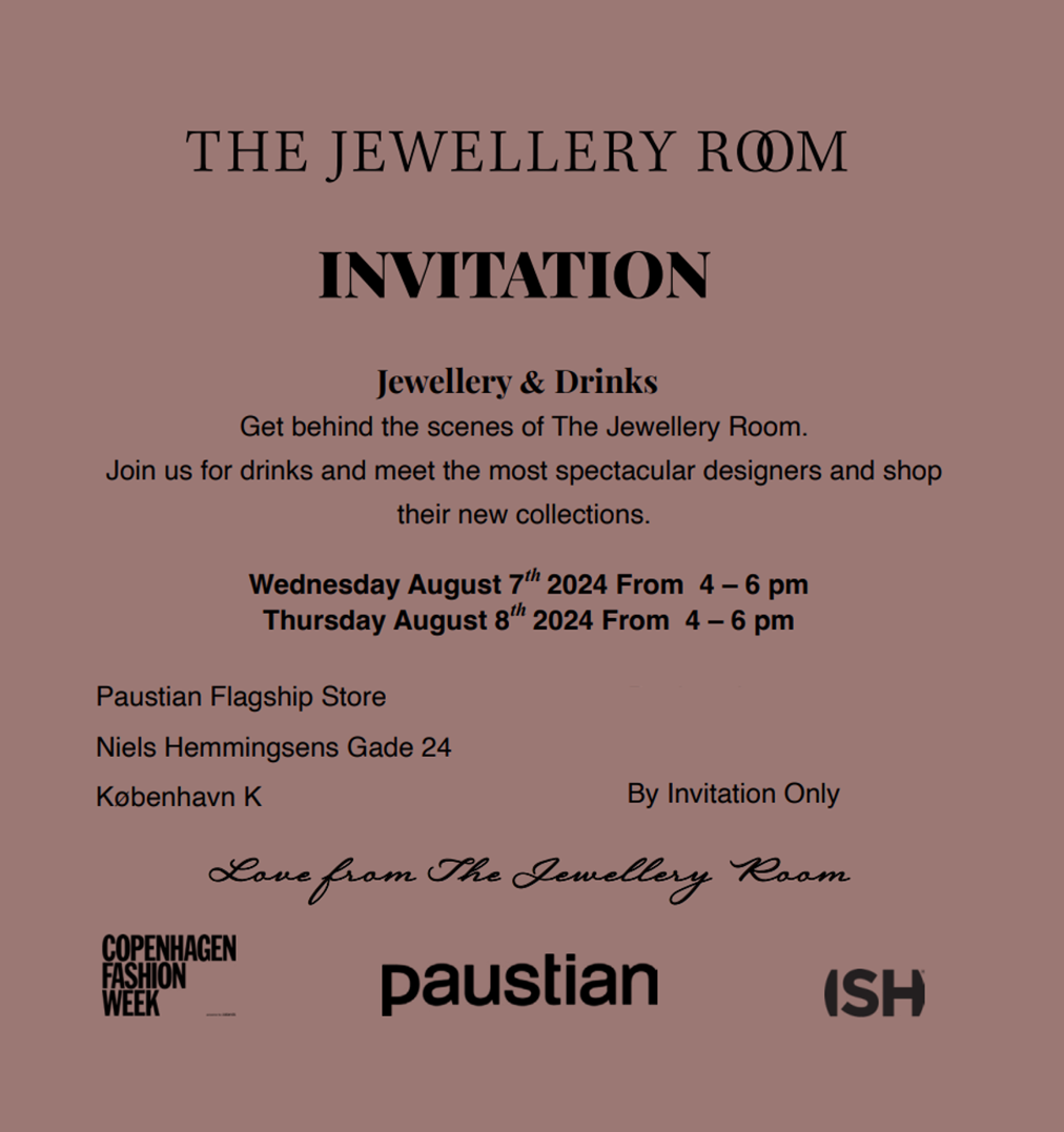 The Jewellery Room Ticket, Drinks & Jewelry | Fashion Week 2024
