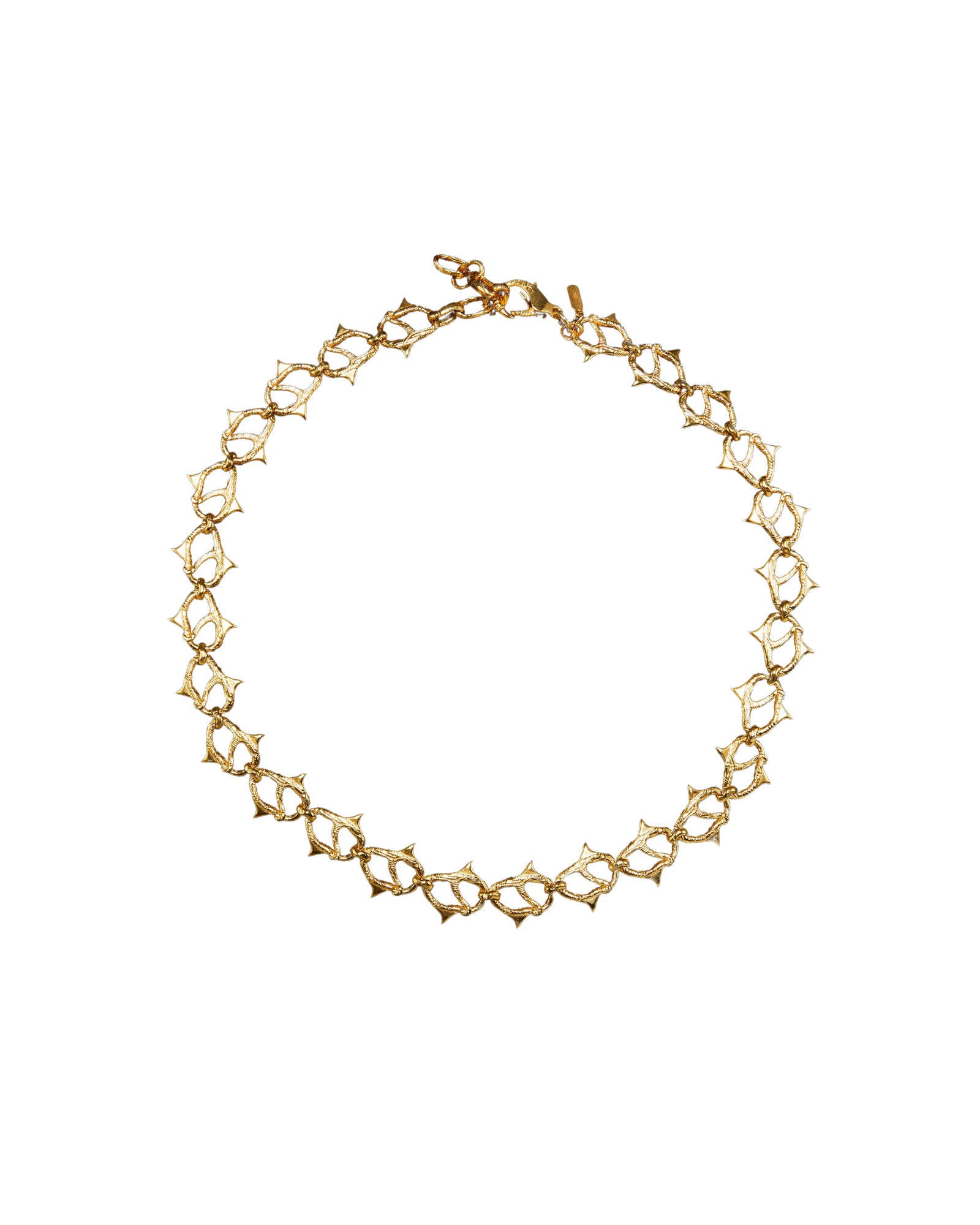 Maria Nilsdotter Thorn Gold Plated Necklace – The Jewellery Room