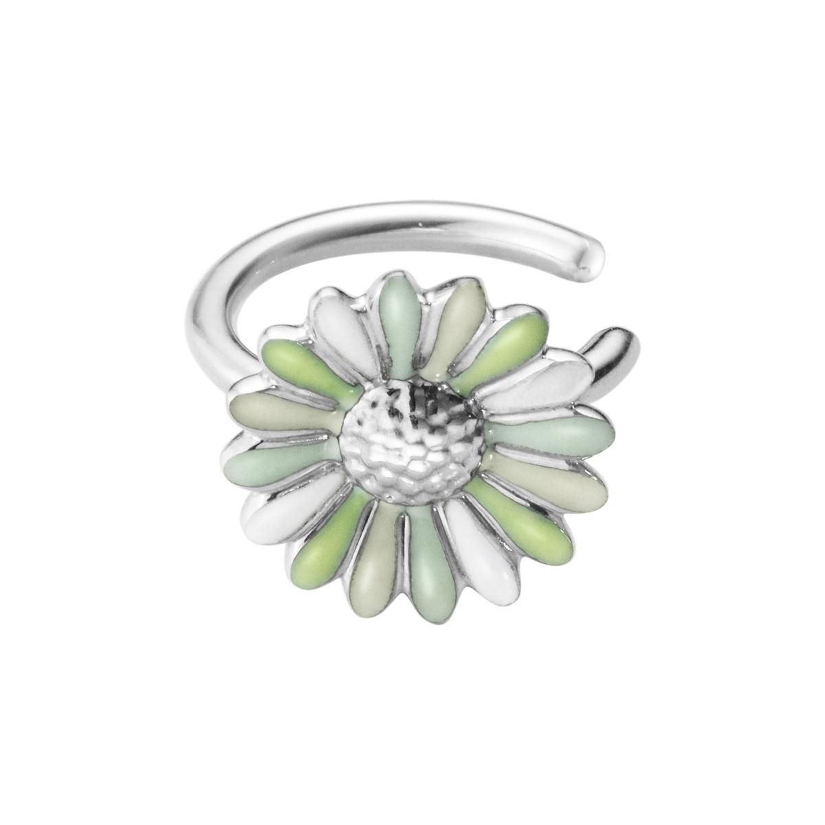 Georg Jensen Daisy x Stine Goya Silver & Green Ear Cuff – The Jewellery ...