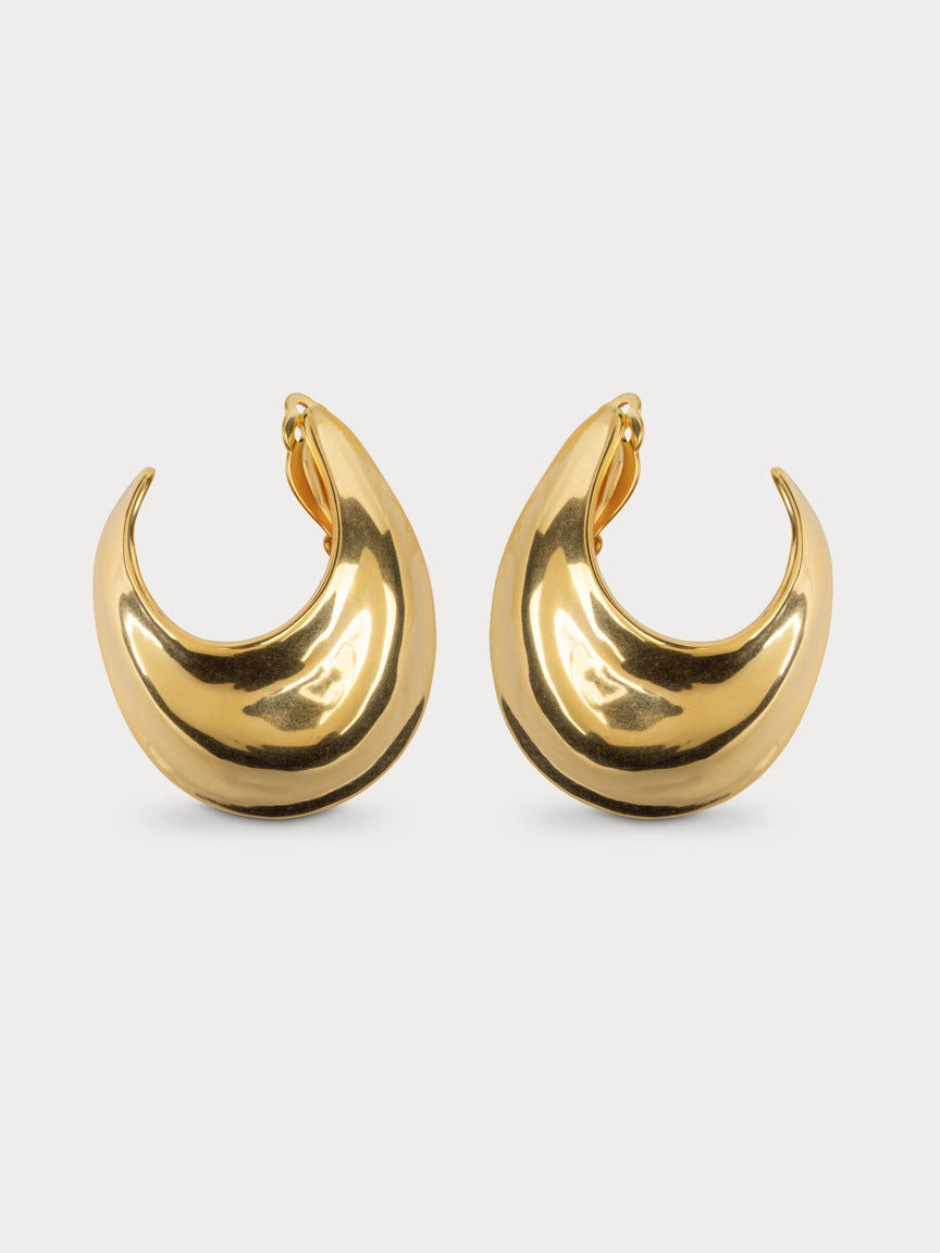 By Pariah The Sabine Hoops (clip-on) | The Jewellery Room