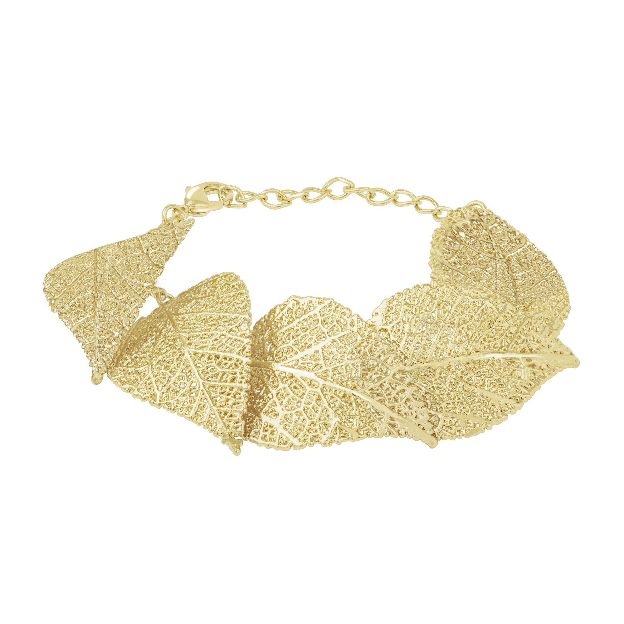 PureLeaf MIRANDA Gold Plated Bracelet | The Jewellery Room