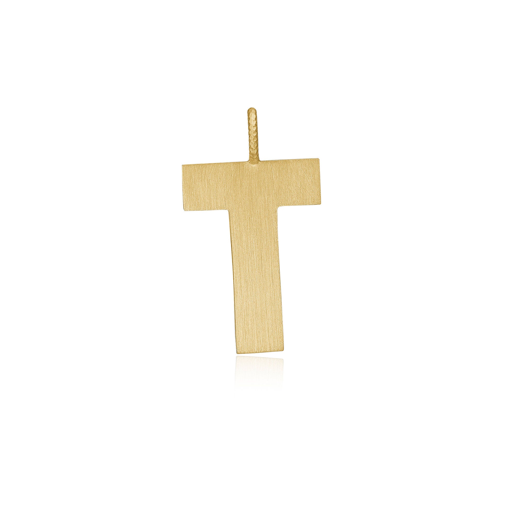 Dulong Fine Jewelry Letter T 18K Gold Pendant – The Jewellery Room