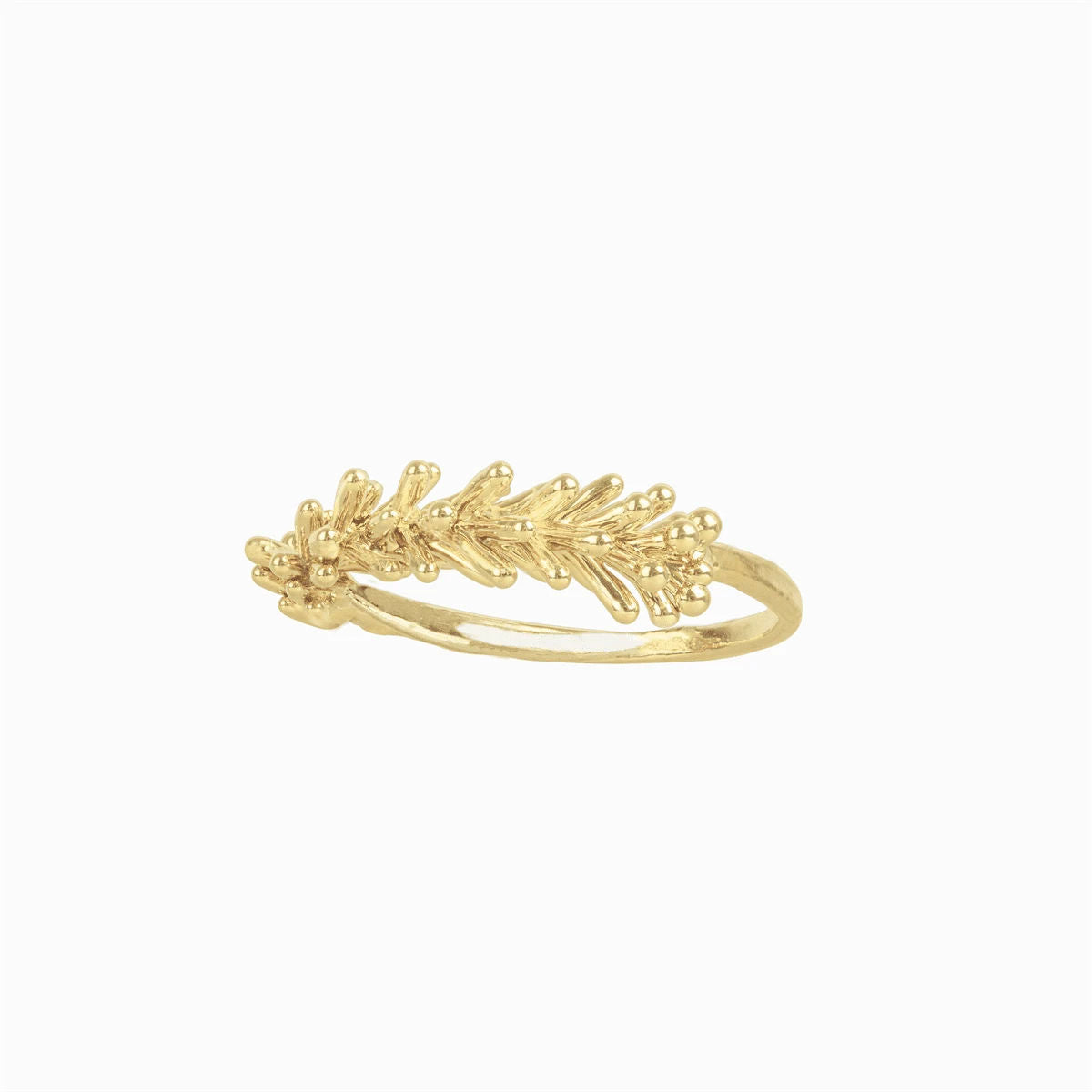 PureLeaf POANA Gold Plated Ring | The Jewellery Room