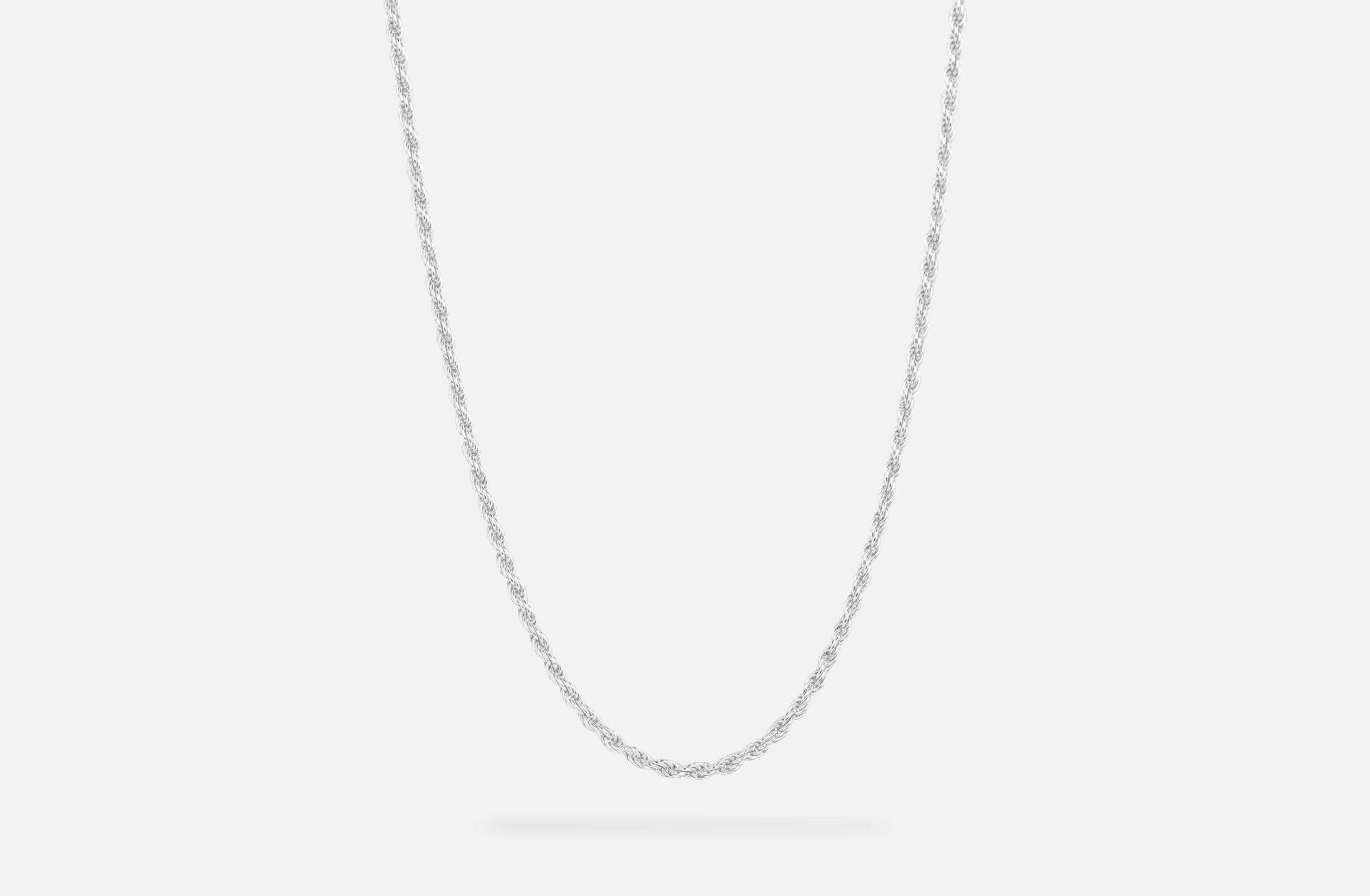 IX Studios IX Rope Chain Silver | The Jewellery Room
