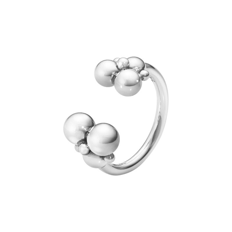 Georg Jensen Moonlight Grapes open Silver Ring – The Jewellery Room